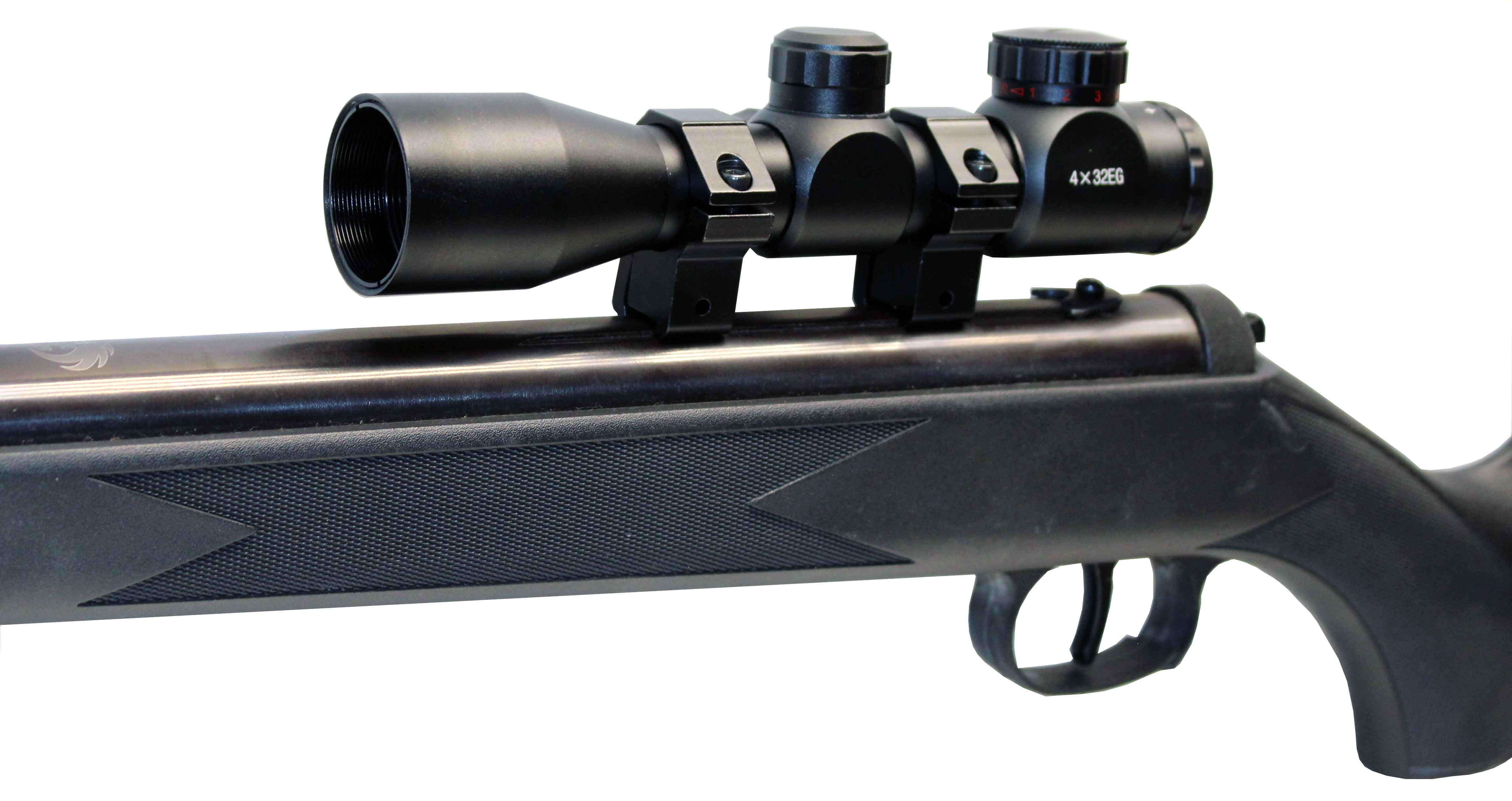 4X32 Compact Scope with Red/Green Reticle compatible with Beeman Raide