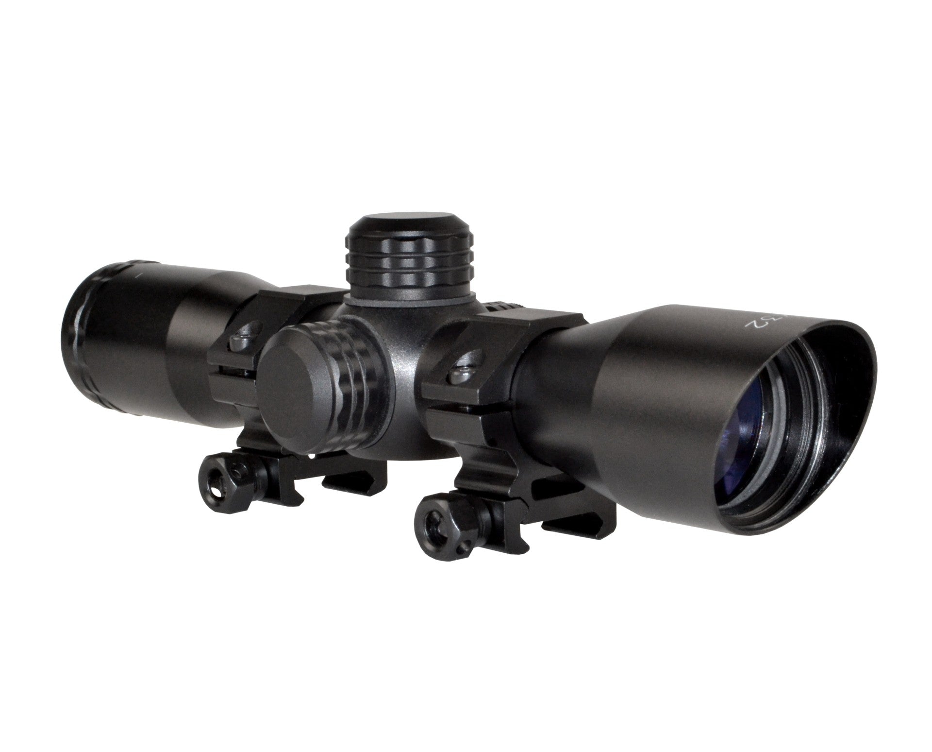 4X32 Compact Scope with Red/Green Reticle for Black Aces Tactical Pro