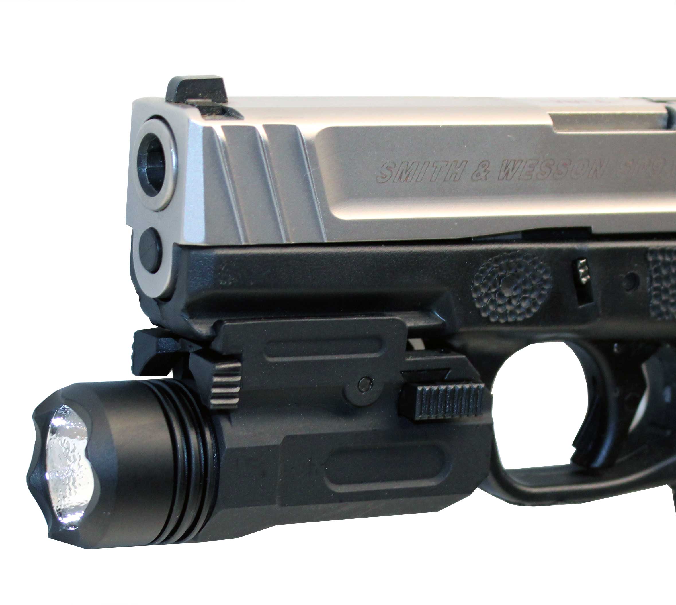 Trinity flashlight 300 lumens for Smith & Wesson SD9VE.
