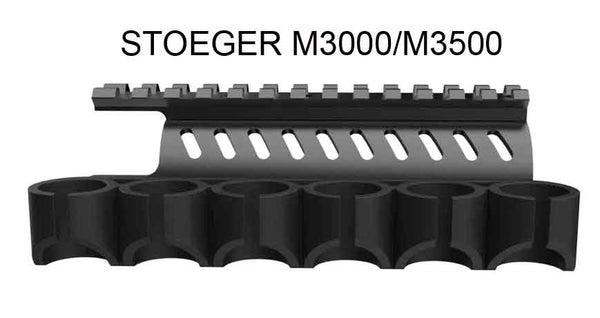 Stoeger M3000/M3500 Series Shotguns | 12 Gauge shell holder and Picati