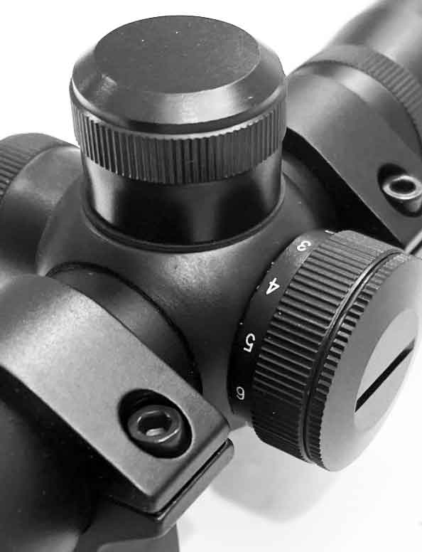 Gamo Bone Collector Maxxim air rifle scope sight 4x32 aluminum Illumin