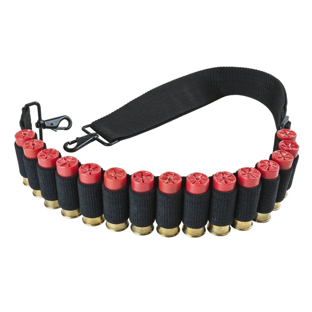 2-Point Bandolier Sling with 15 Shell Holder – Tactical Shoulder Carry ...