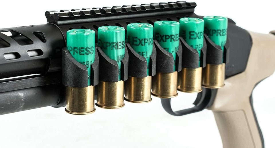 Mossberg 590 shockwave picatinny base mount and shell holder combo 12