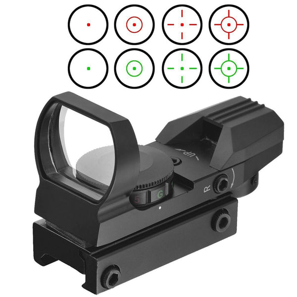 Tactical Reflex Sight Picatinny Style Red And Green Reticles Compatibl