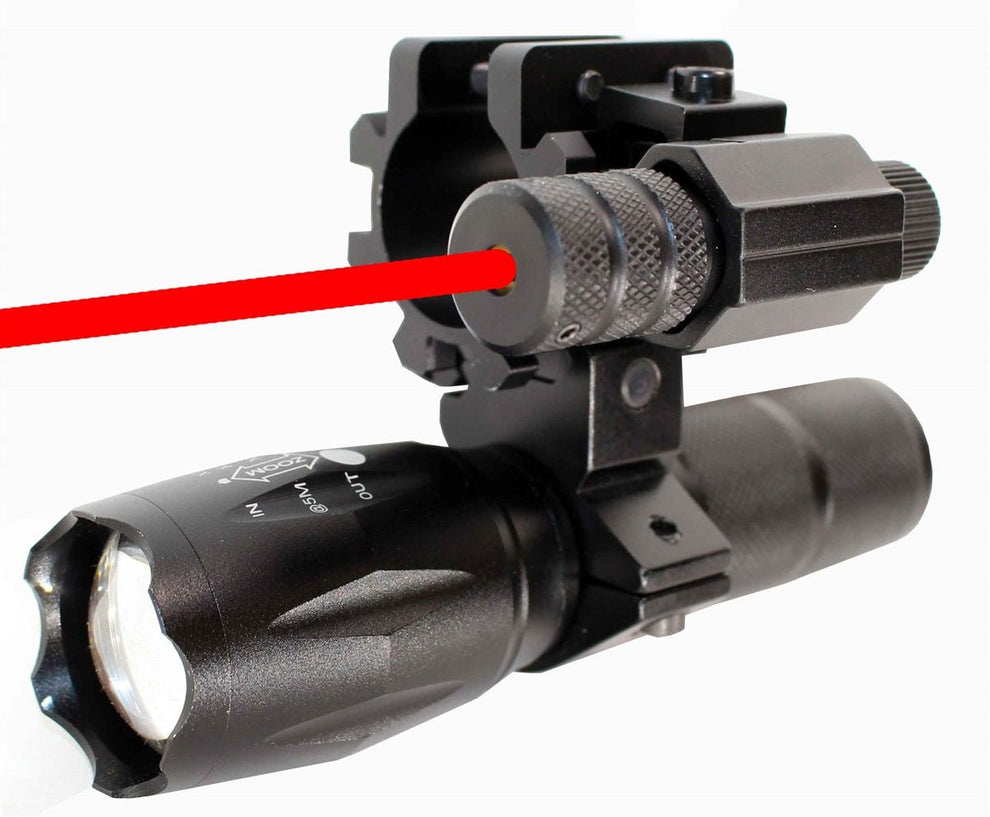 Trinity 1000 Lumen Shotgun Flashlight with Red Dot Sight