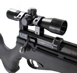 Trinity 4x32 Mil-Dot Reticle Scope Dovetail Black Compatible With UMAR