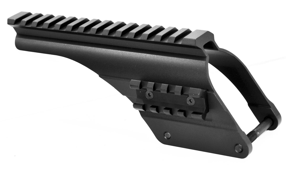 TRINITY Picatinny Base Adapter With Side Rail For Remington 870 And H&