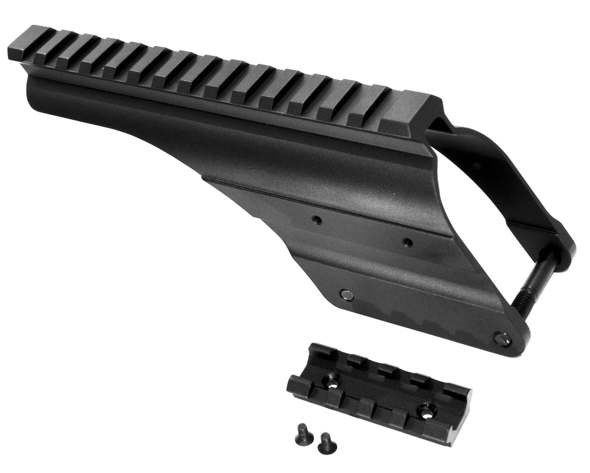 TRINITY Picatinny Base Adapter With Side Rail For Remington 870 And H&
