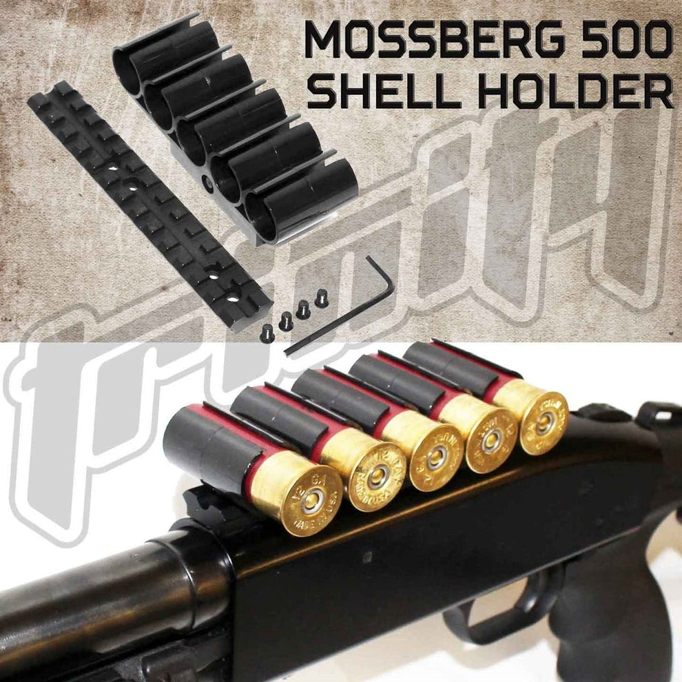 Trinity Polymer Shell Holder With Base Mount For Mossberg 590 12 Gauge