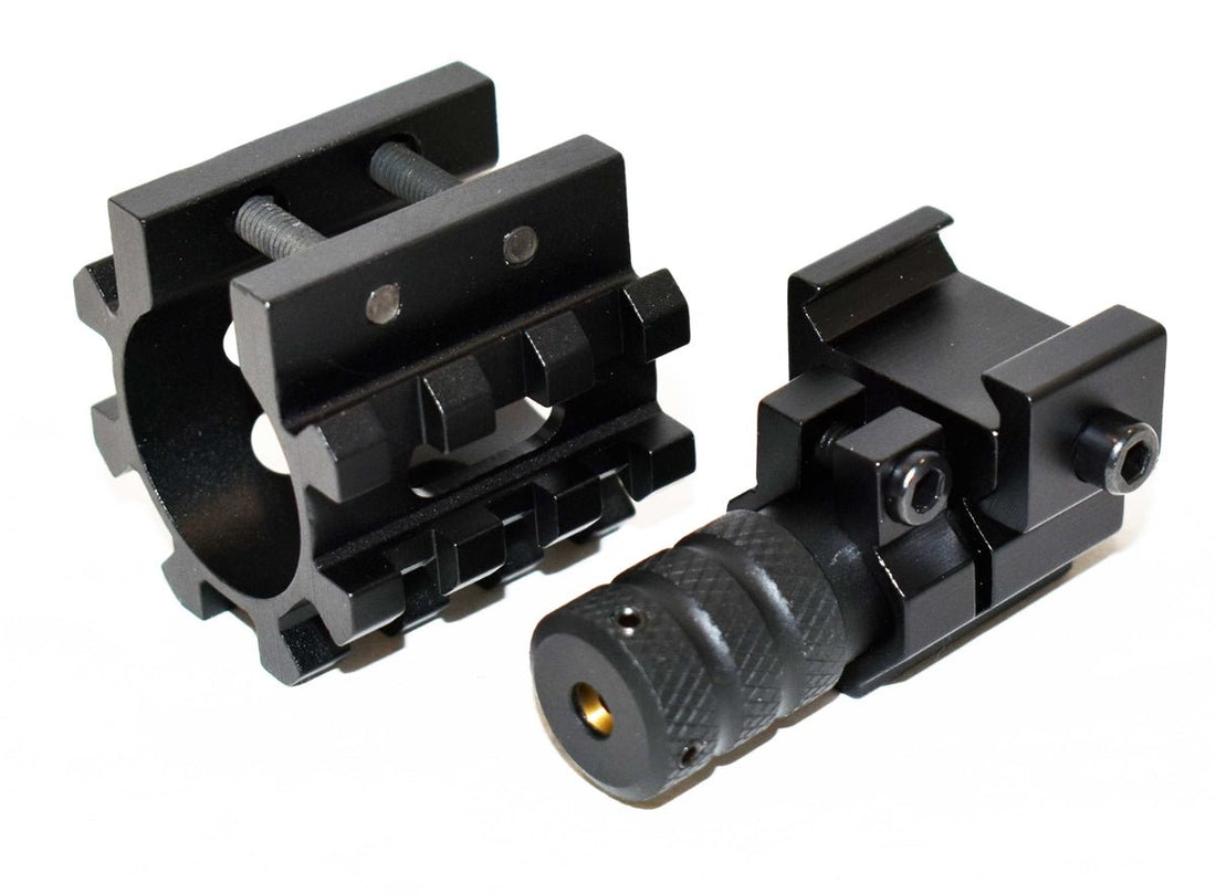 Tactical red dot sight and mount compatible with Mossberg Maverick 88