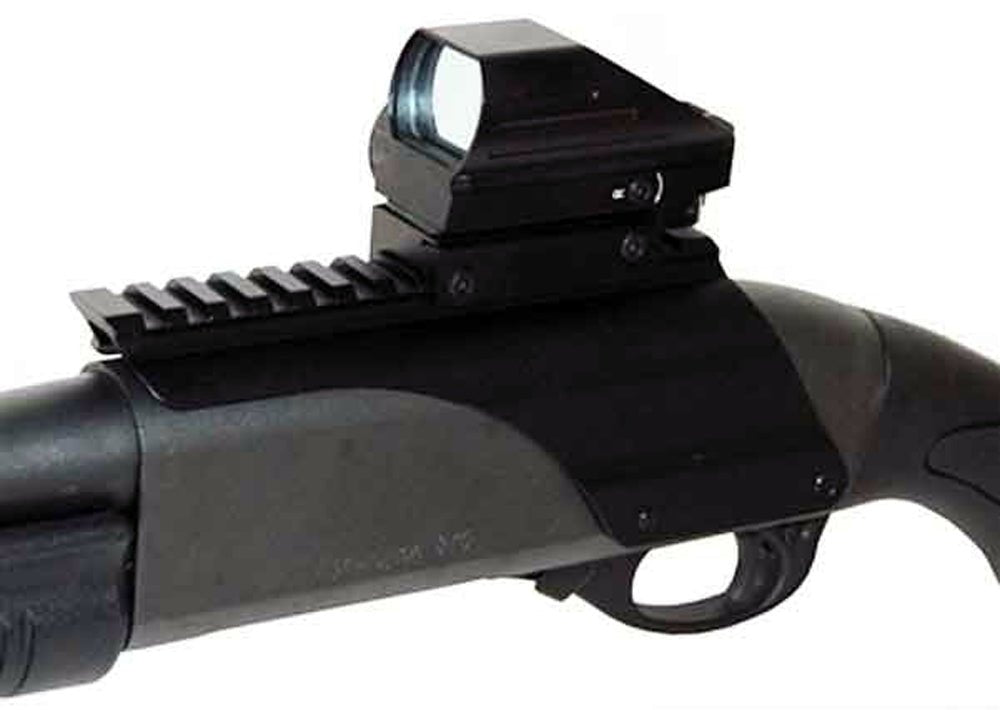 Trinity Reflex Aluminum Sight With Saddle Mount Compatible With Reming