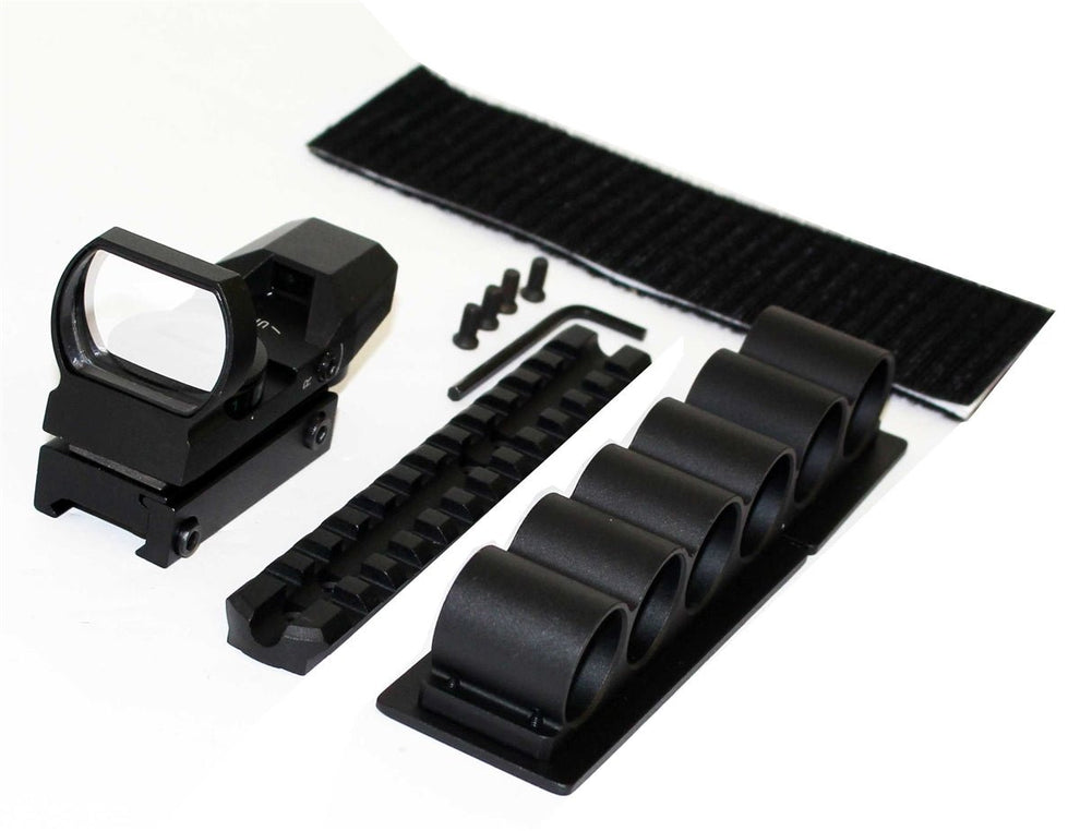 Trinity Reflex Sight With Base Mount Picatinny Rail For Mossberg 590 s